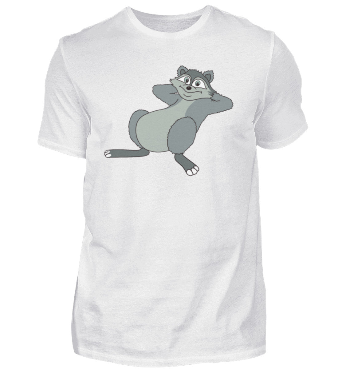 The Official, Wabuu The Cheeky Racoon, T-Shirt! | Herren Basic T-Shirt ...